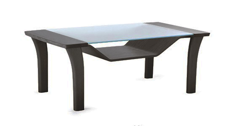 Ekornes Stressless Windor Wood Glass Coffee Table - Ergonomic Furniture.