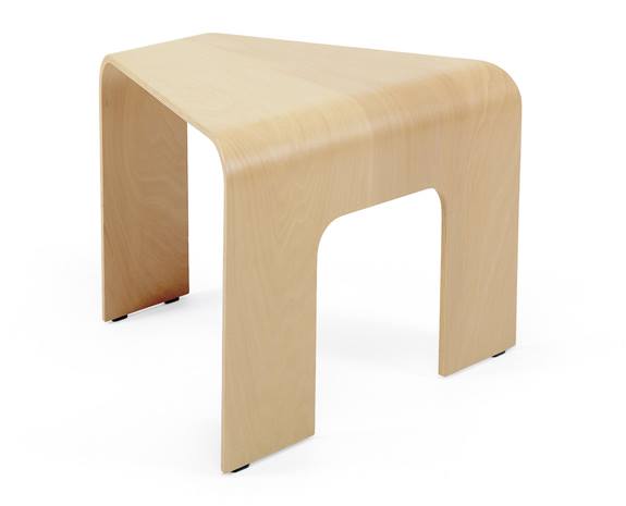 Stressless Corner Wood Stain Side Table by Ekornes
